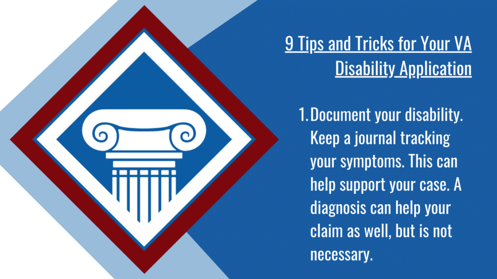 Tips for your VA disability claim