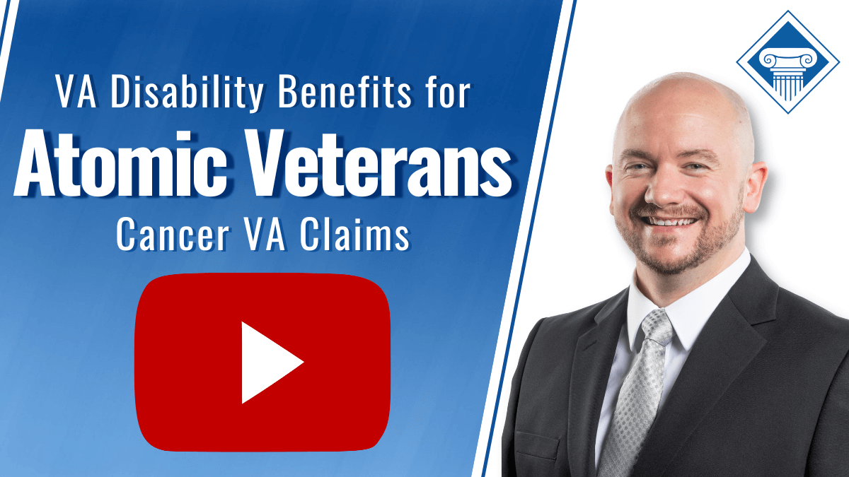 VIDEO: VA disability benefits for atomic veterans