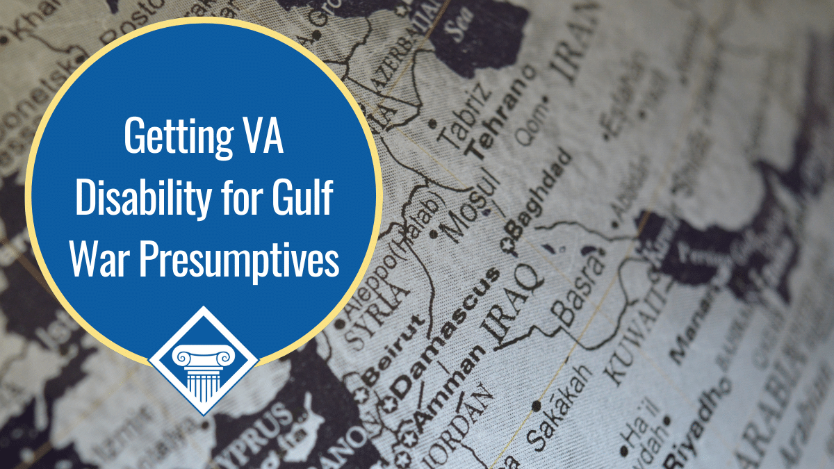 Getting VA disability for Gulf War presumptives