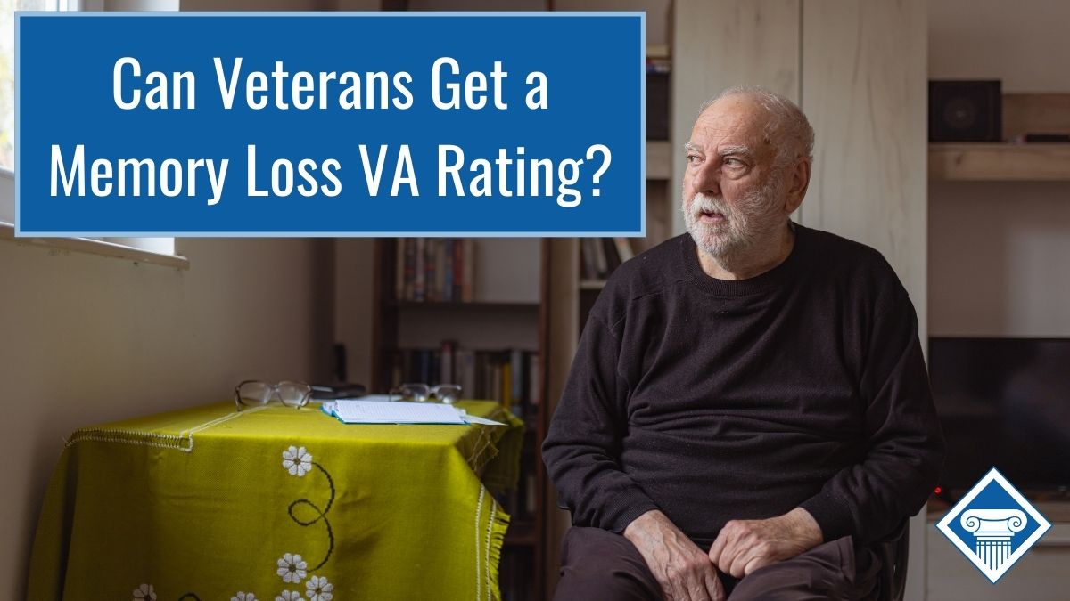 Can veterans get a memory loss VA rating?