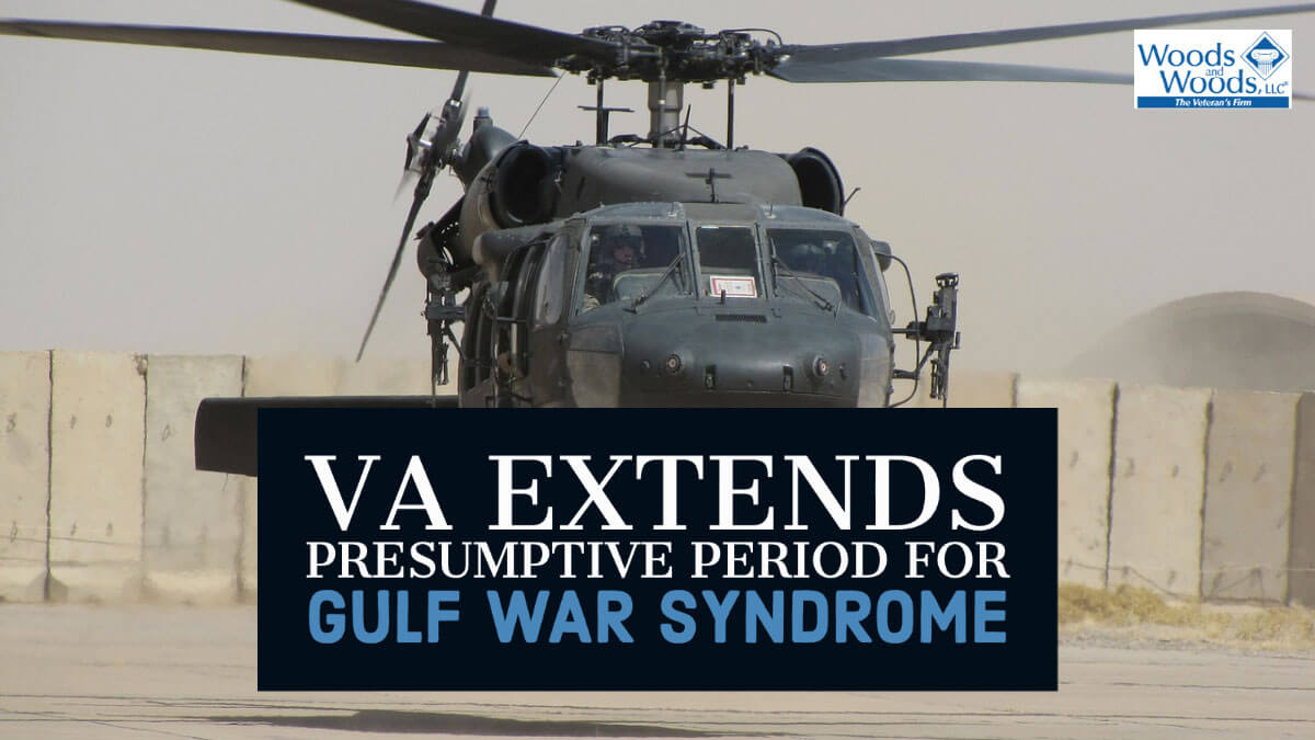 Gulf War Syndrome Presumptive Conditions Deadline Extended