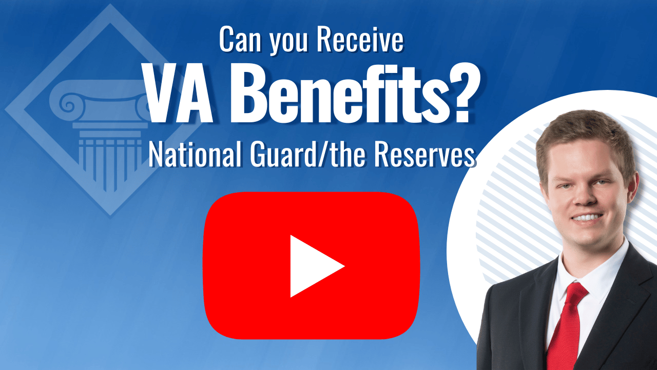 VIDEO: National Guard or Reserves and VA benefit eligibility