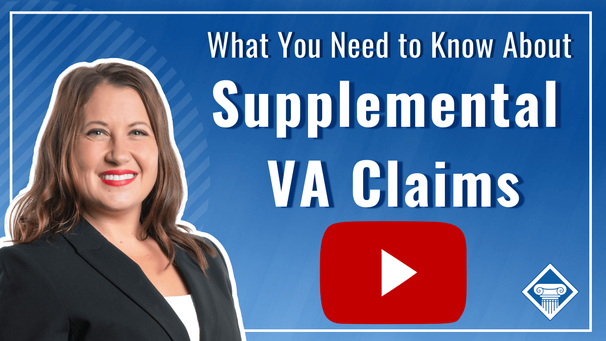 What you need to know about supplemental VA claims