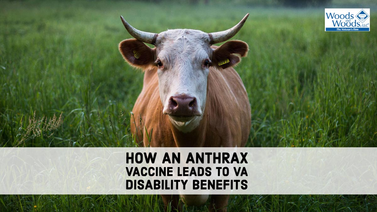 How an Anthrax Vaccine Leads to VA Disability Benefits